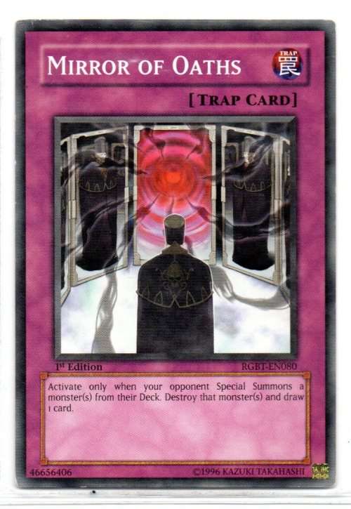 Trading Cards - Yu-Gi-Oh! - Mirror of Oaths - 1st Ed/Common - Raging Battle (RGBT-EN080) for ...