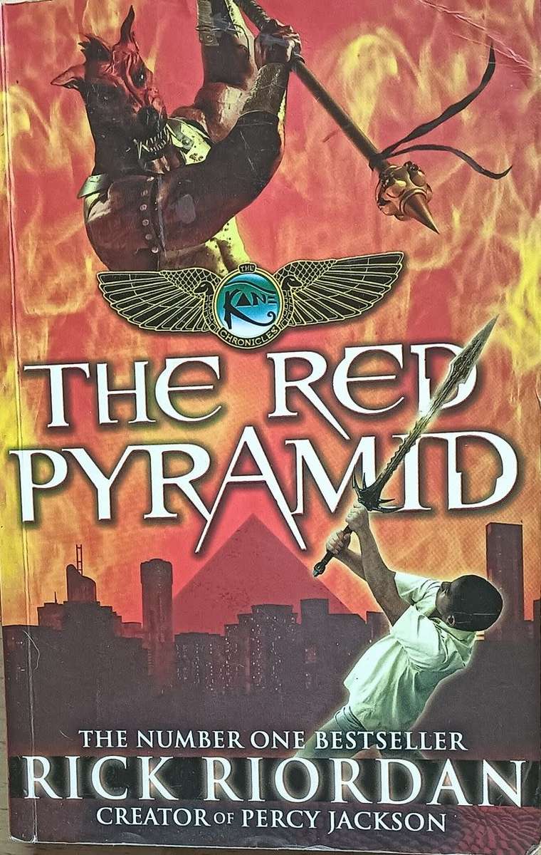 Science Fiction & Fantasy - The Red Pyramid - Rick Riordan - Softcover ...