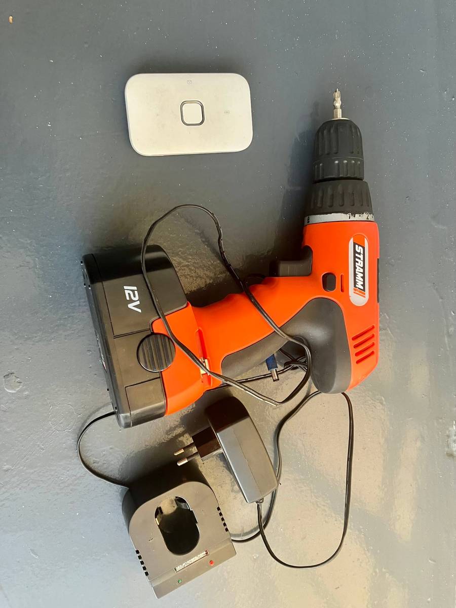Modems - Stramm cordless drill & Vodafone portable router was listed ...