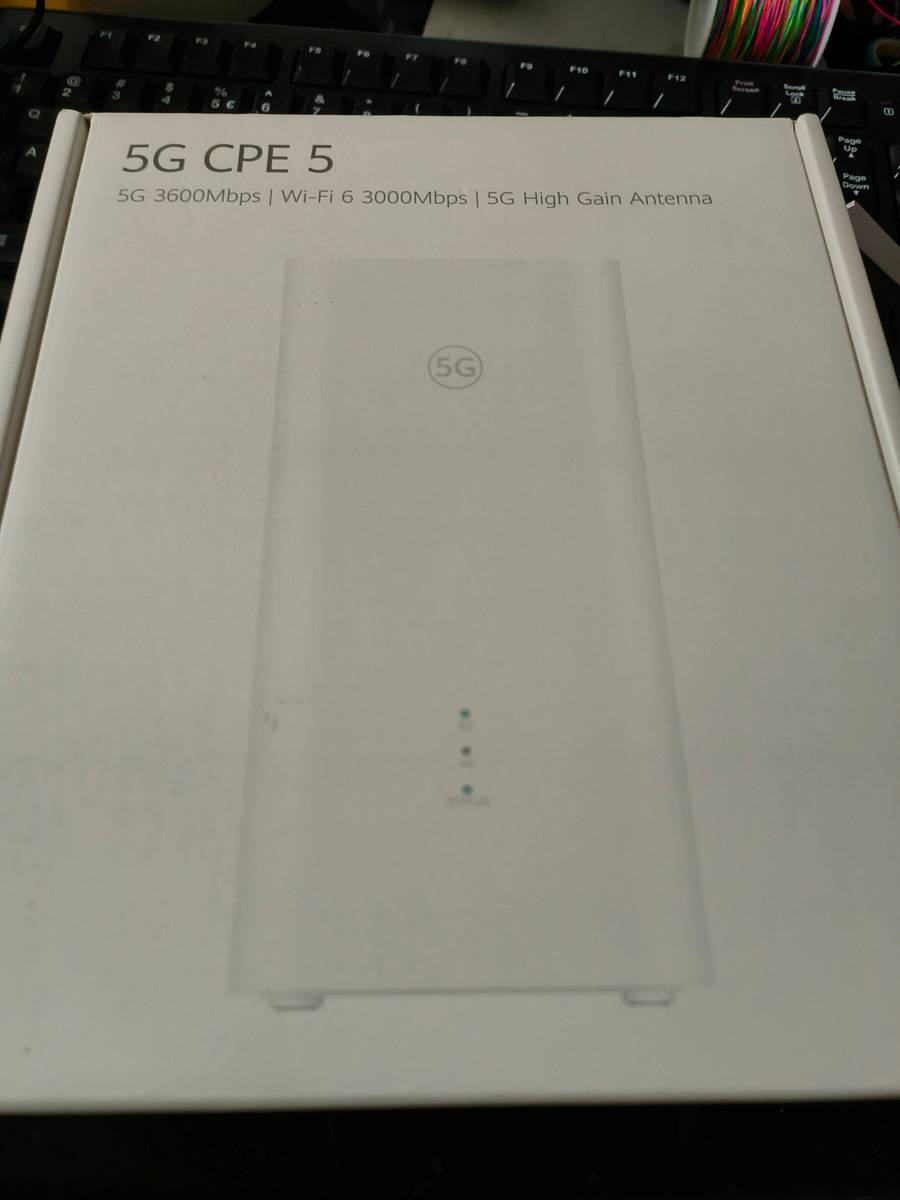 Modems - Huawei H155-383 White 5G FWA was sold for 1,900.00 on 24 Feb ...